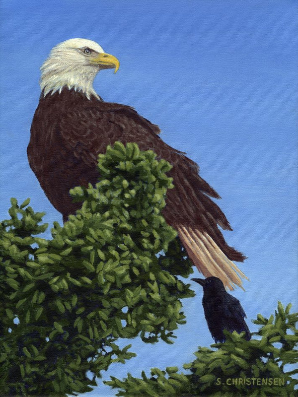 An Unlikely Duo - Susan Christensen Art